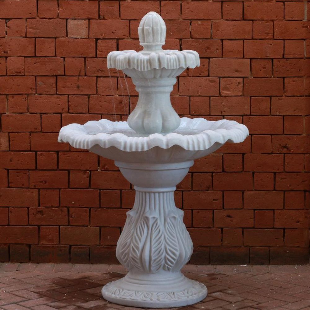 Chafariz 2 pratos 145cm - FML121. Compre Já! - quintadellarte