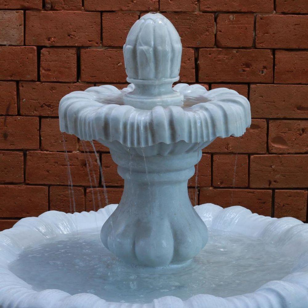 Chafariz 2 pratos 145cm - FML121. Compre Já! - quintadellarte