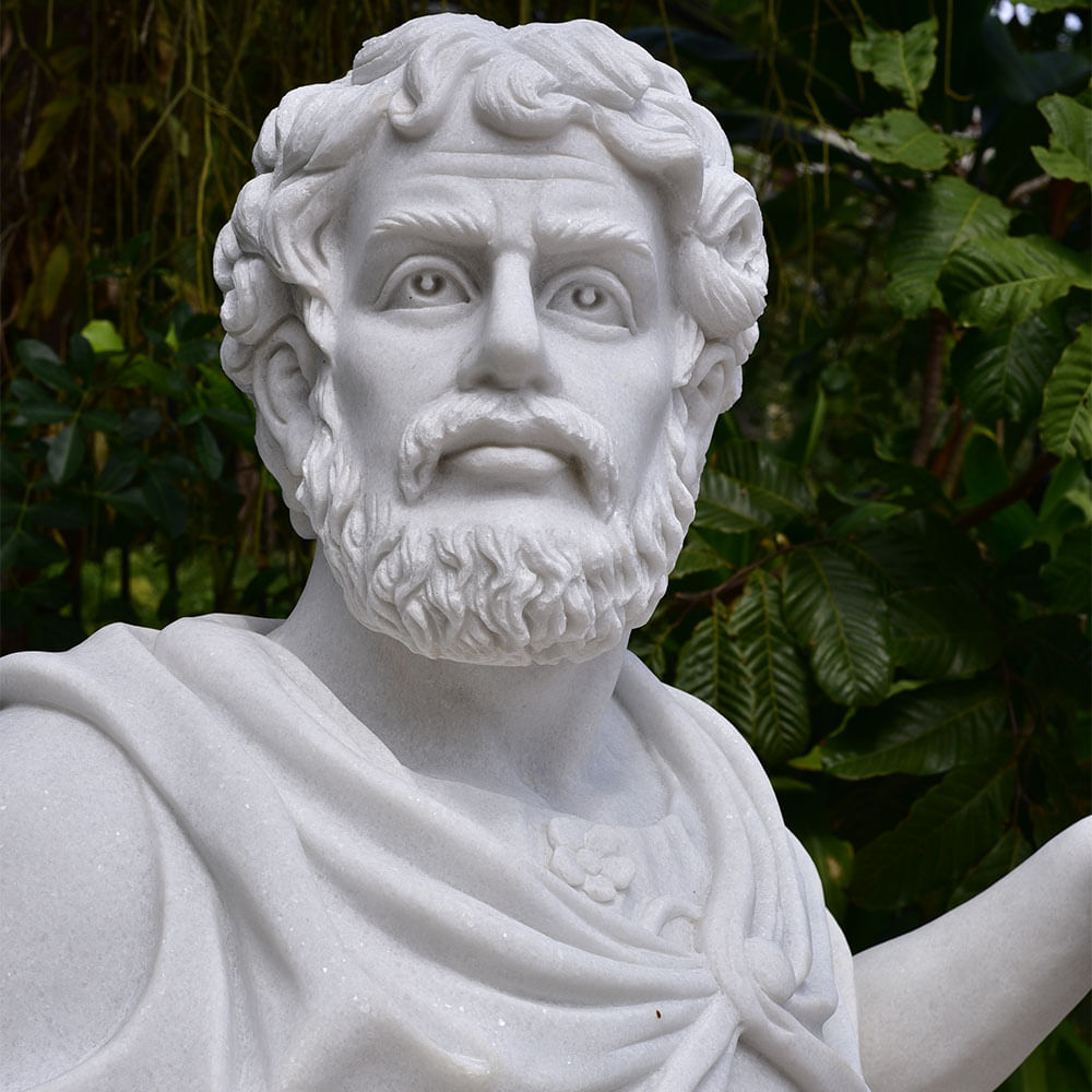 Escultura General Anibal Barca B 230cm - EMP505. Compre já ...