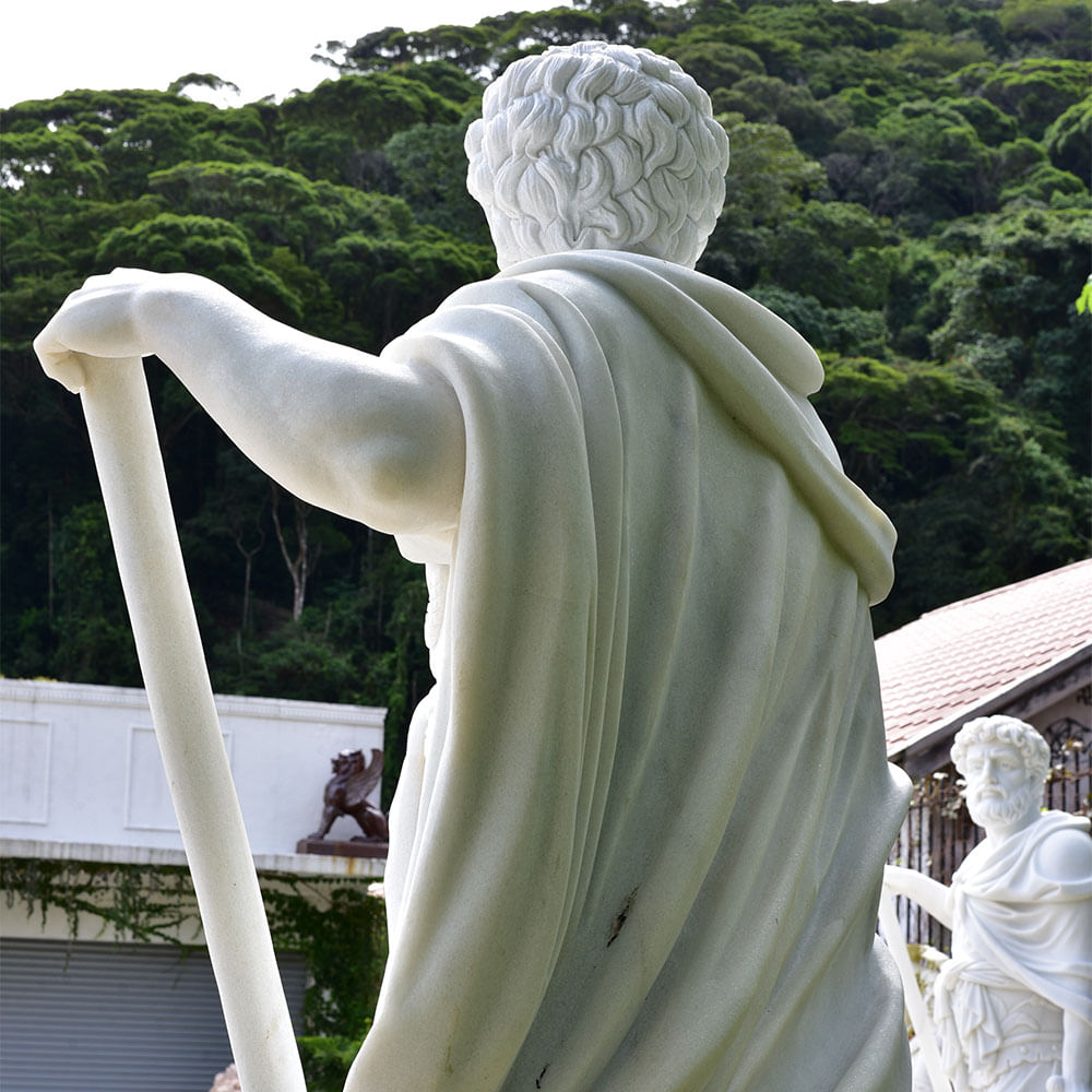 Escultura General Anibal Barca B 230cm - EMP505. Compre já ...