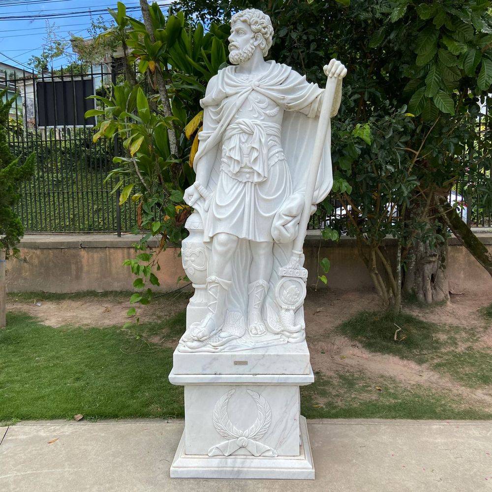 Escultura General Anibal Barca B 230cm - EMP505. Compre já ...