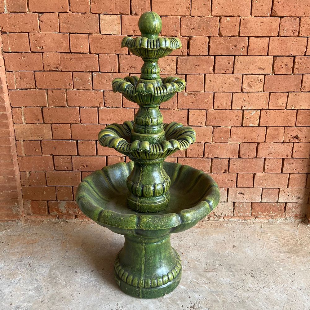 Chafariz para Jardim 4 Pratos 135cm - FC012V. Compre já! - quintadellarte